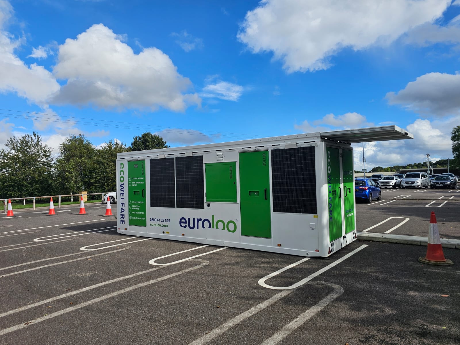 24ft 15 Person Mobile Welfare Unit Office - ecowelfare