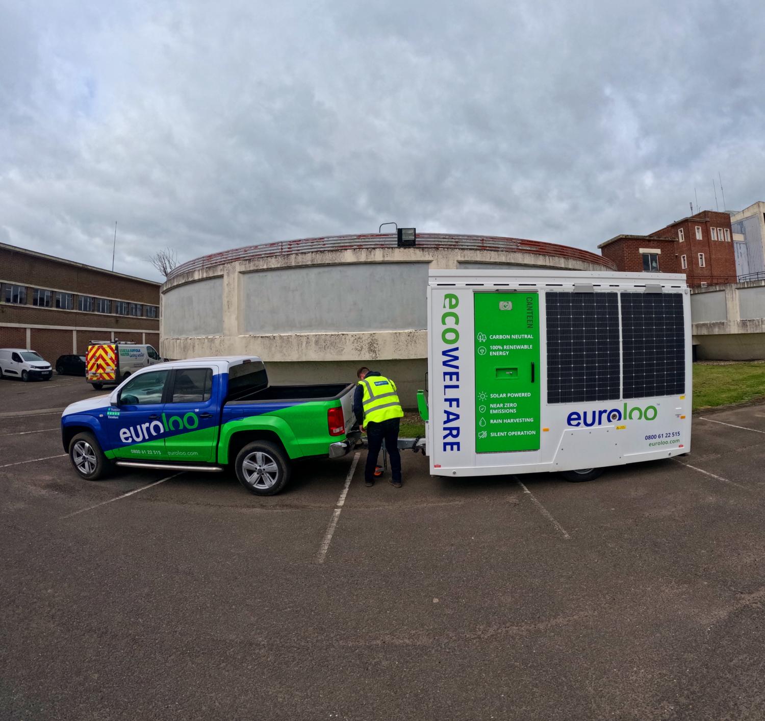 Welfare Unit Hire in Northampton - solar powered welfare hire & eco ...