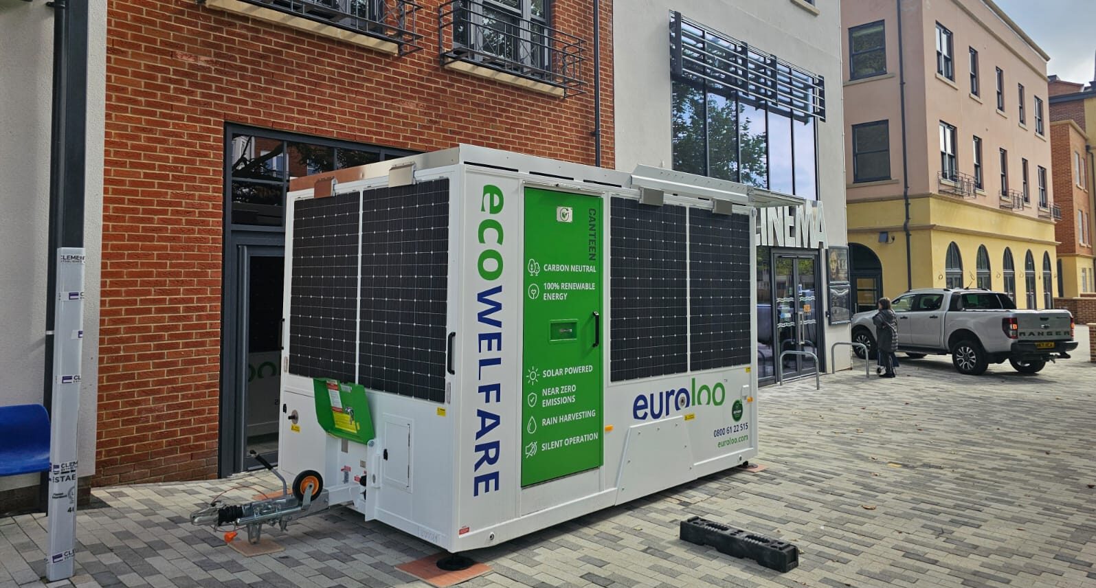 South - solar powered welfare hire & eco welfare unit hire