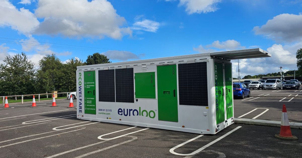 Midlands - solar powered welfare hire & eco welfare unit hire